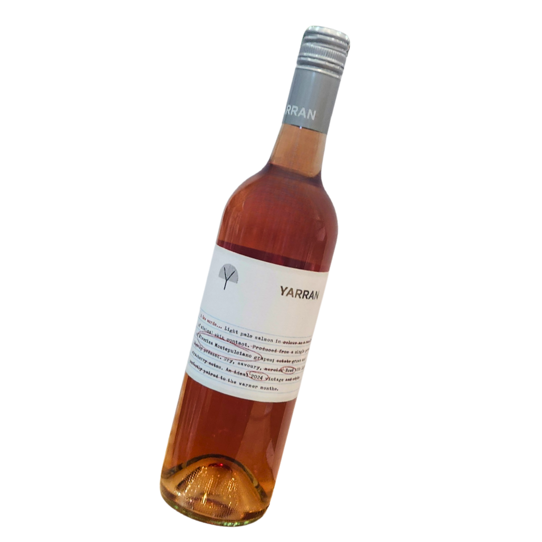 Yarran 'A Few Words' Montepulciano Rose 2025 – Smalls Cellar