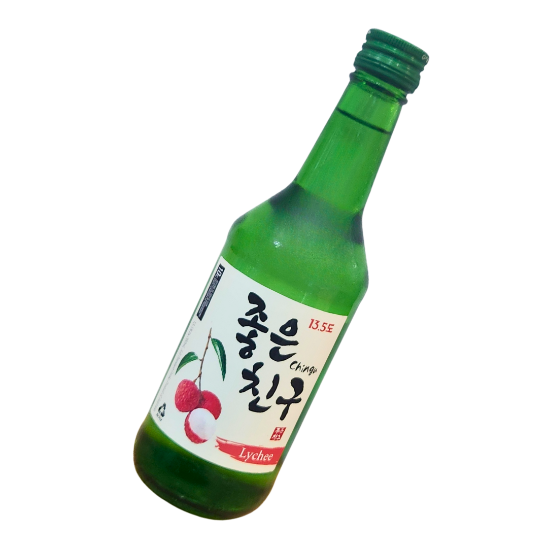 Chingu Lychee Soju 360mL 13.5% – Smalls Cellar