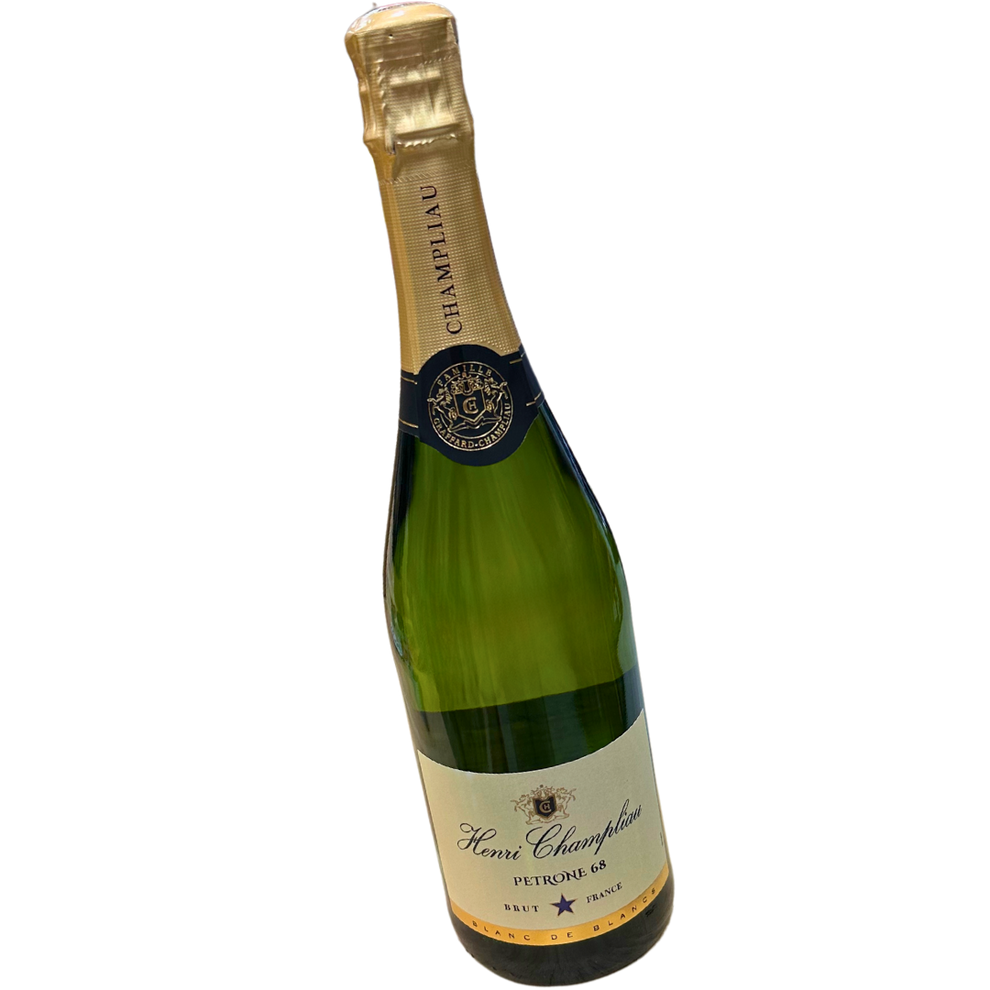Henri Champliau Petrone 68 Blanc de Blancs Brut 750mL – Smalls Cellar